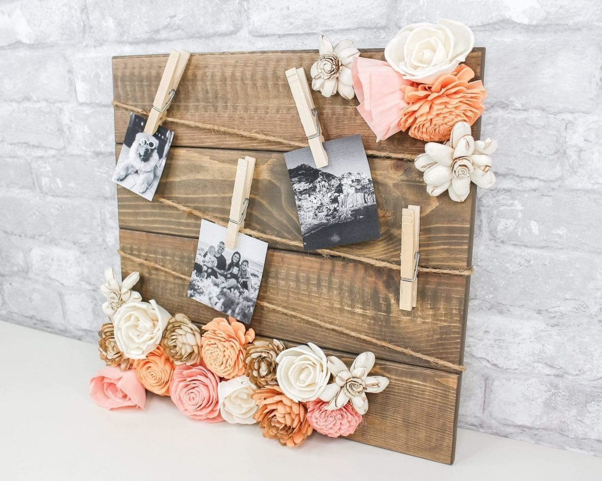 Memory Board Craft Kit – Sola Wood Flowers