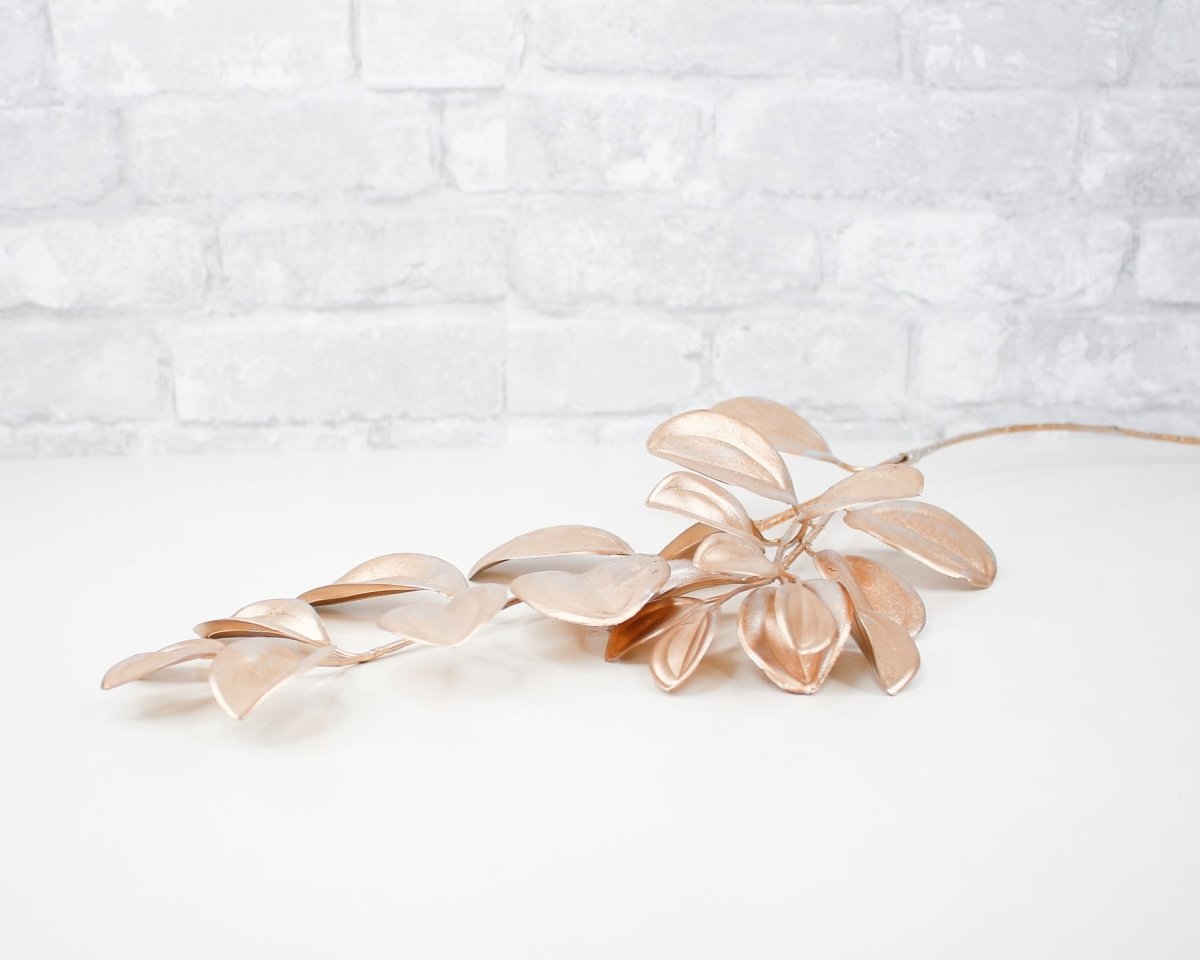 Metallic Leaf Spray - Rose Gold – Sola Wood Flowers