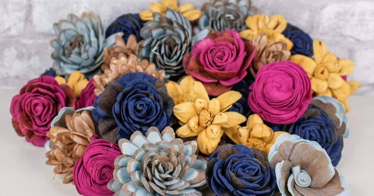 Midnight Magenta Assortment – Sola Wood Flowers
