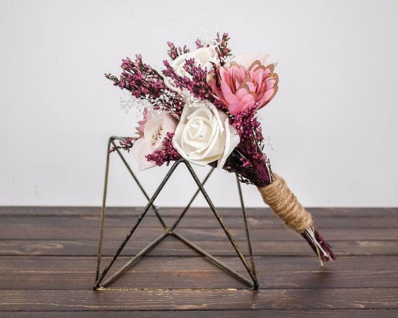 Mini Posy Finished Bouquet (Multiple Color Options) – Sola Wood Flowers