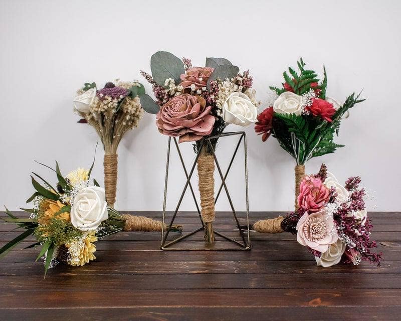 Mini Posy Finished Bouquet (Multiple Color Options) – Sola-Flowers