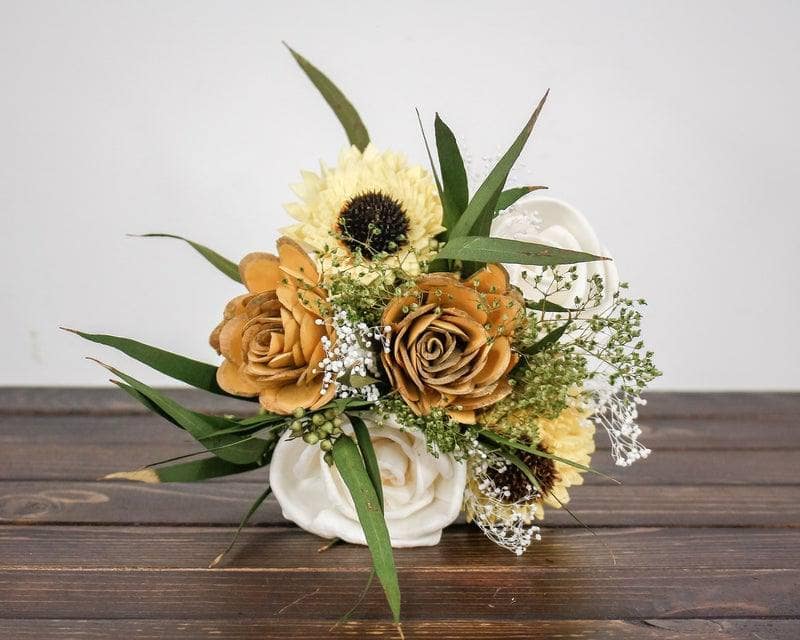 Mini Posy Finished Bouquet (Multiple Color Options) – Sola-Flowers