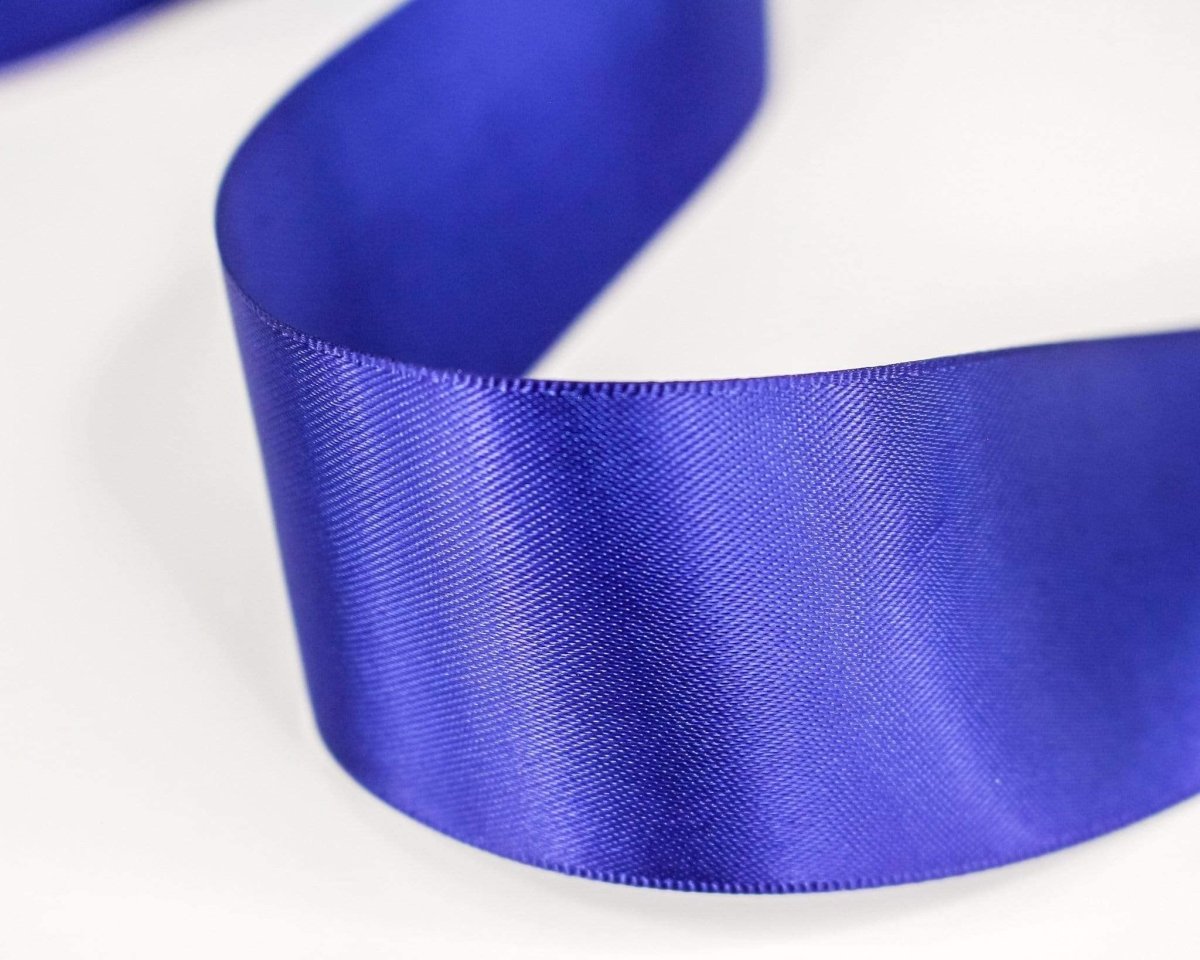Navy Blue Satin Ribbon – Sola-Flowers