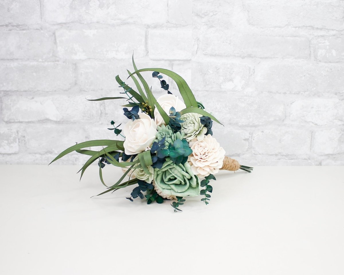 Olive Branch Mini Bouquet – Sola Wood Flowers