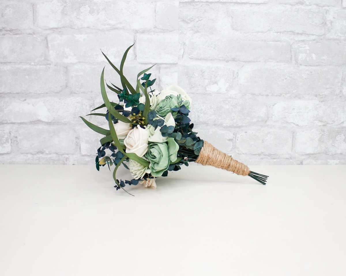 Olive Branch Mini Bouquet – Sola Wood Flowers