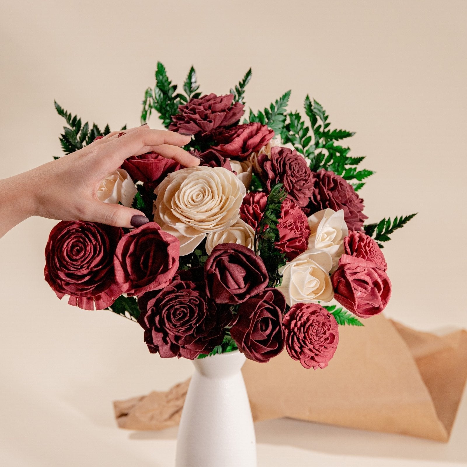 Romance Loose Flower Bouquet – Sola-Flowers