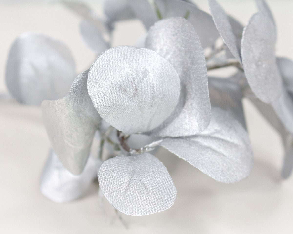 Round Leaf Pick - Metallic Silver – Sola Wood Flowers