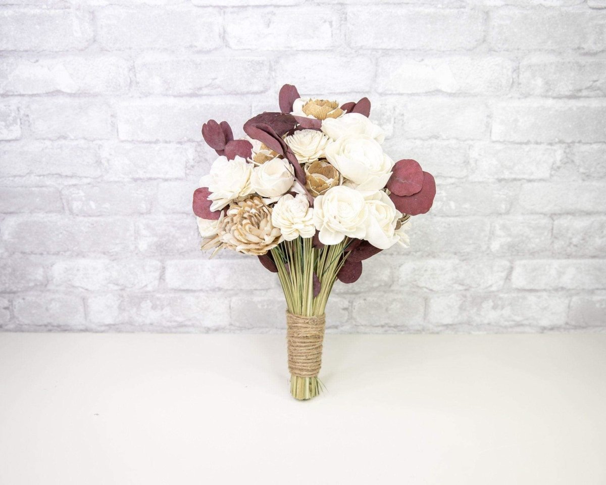 Rustic Red Bouquet – Sola-Flowers
