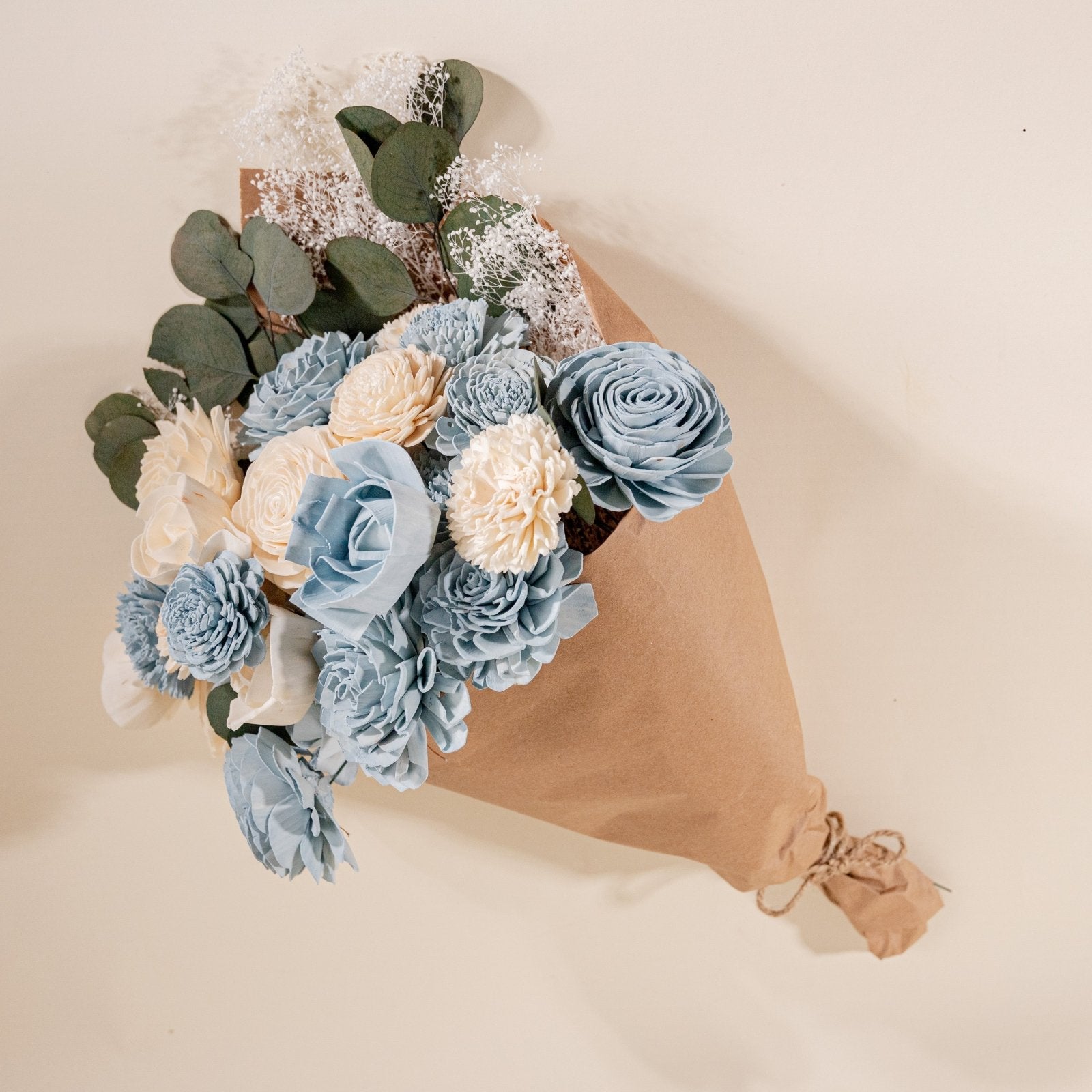 Serene Loose Flower Finished Bouquet – Sola Wood Flowers