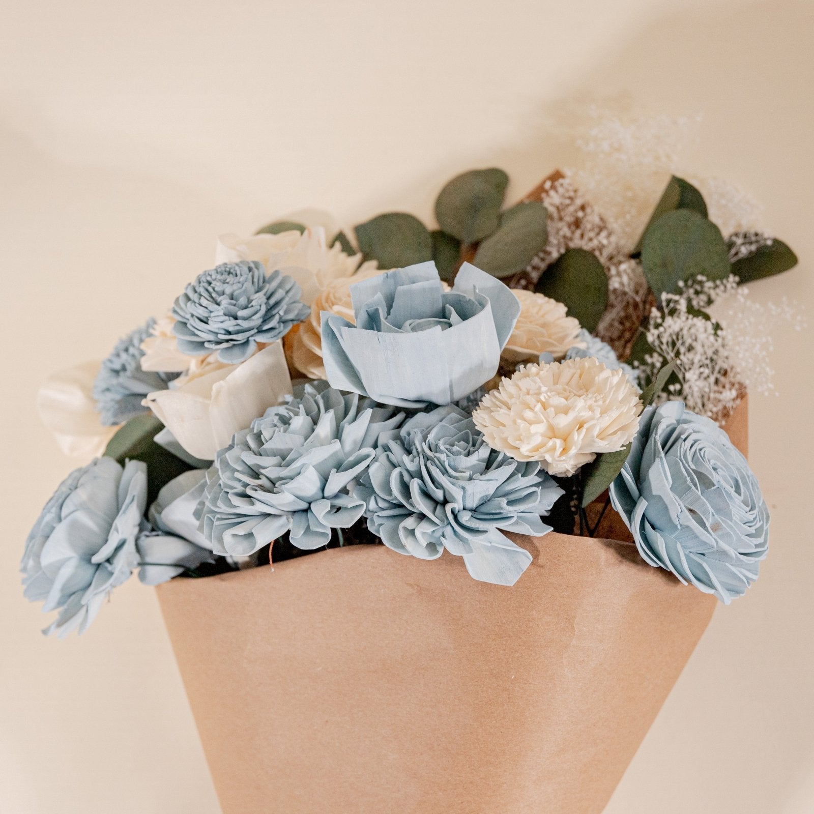 Serene Loose Flower Finished Bouquet – Sola Wood Flowers