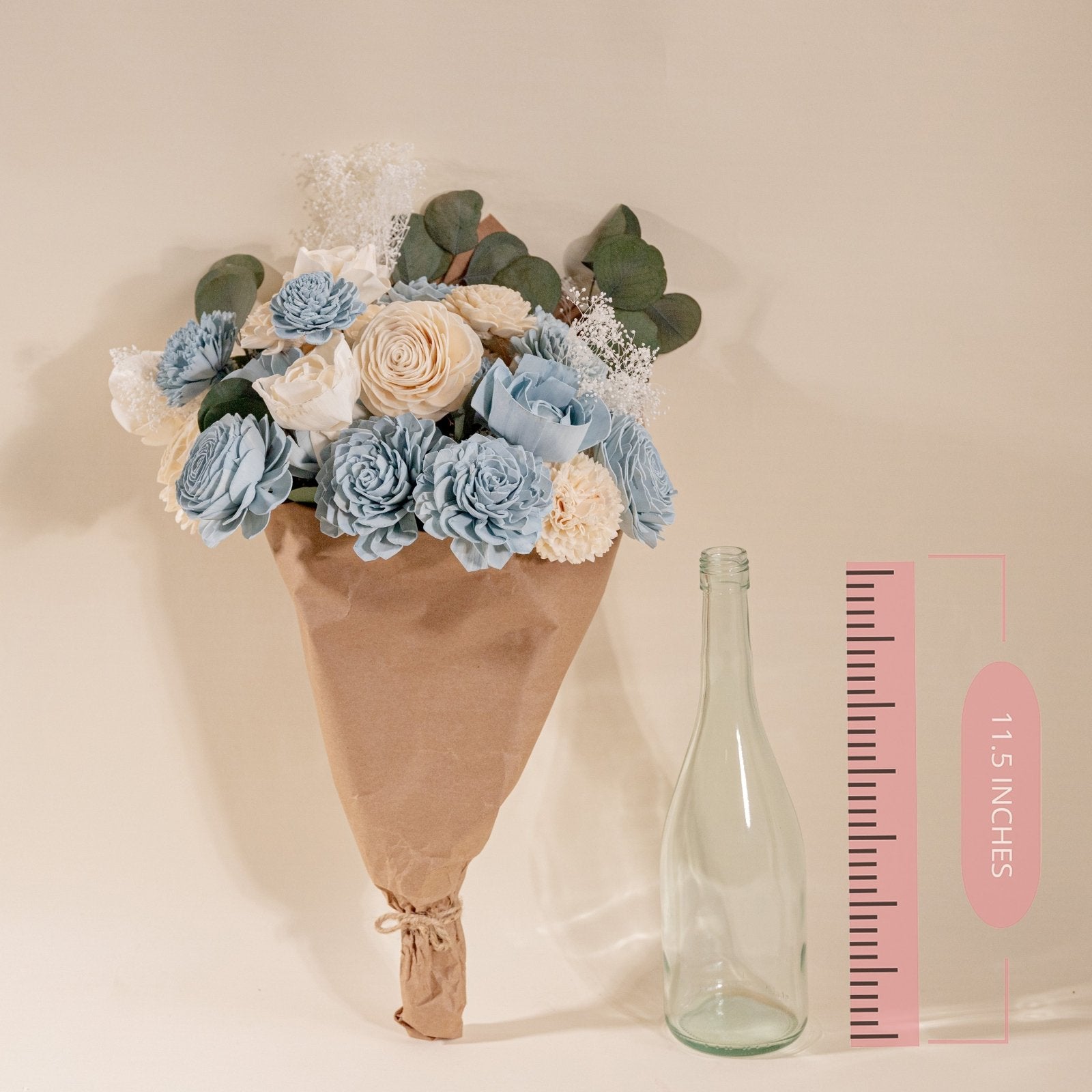 Serene Loose Flower Finished Bouquet – Sola Wood Flowers
