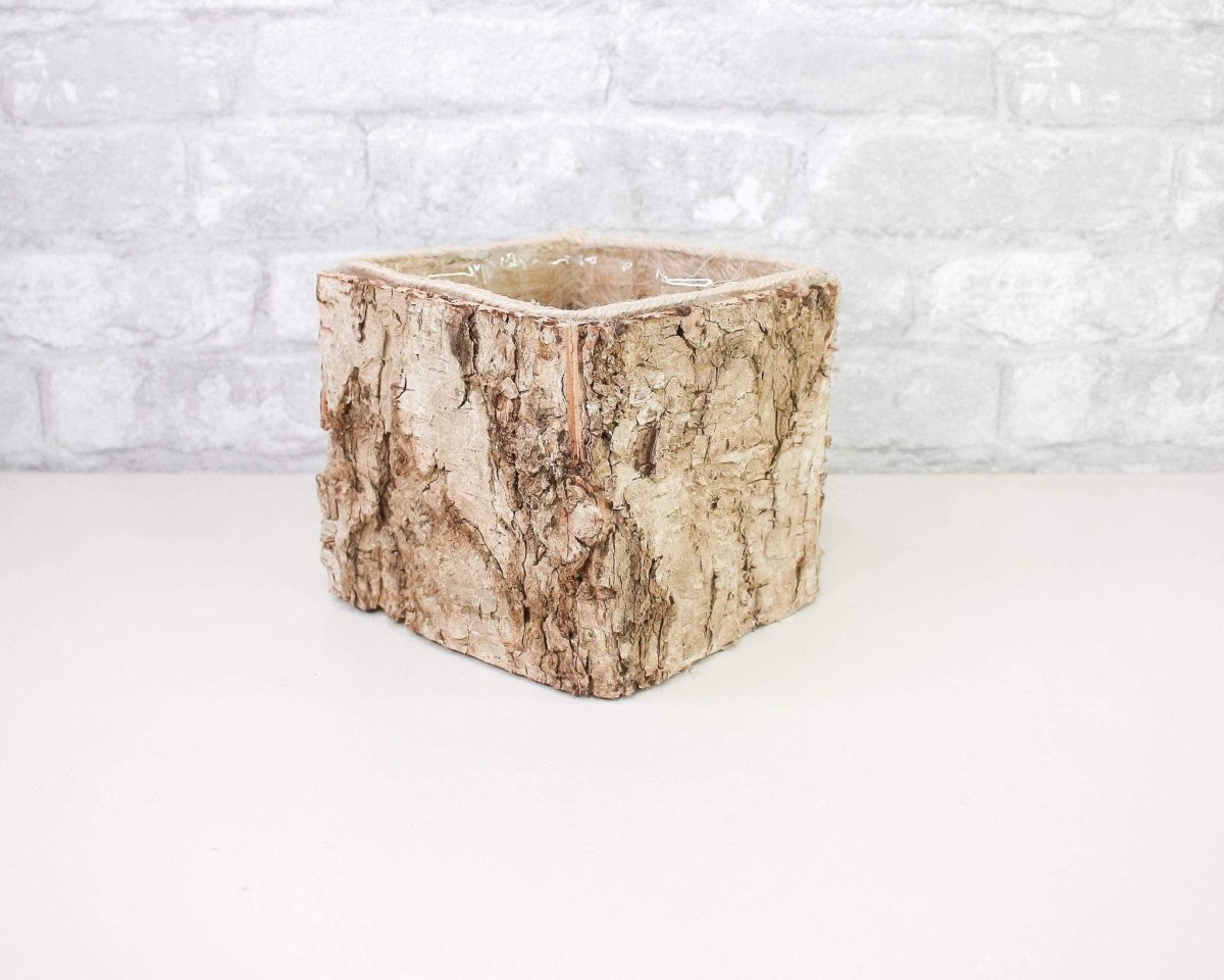 Square Birch Container – Sola Wood Flowers