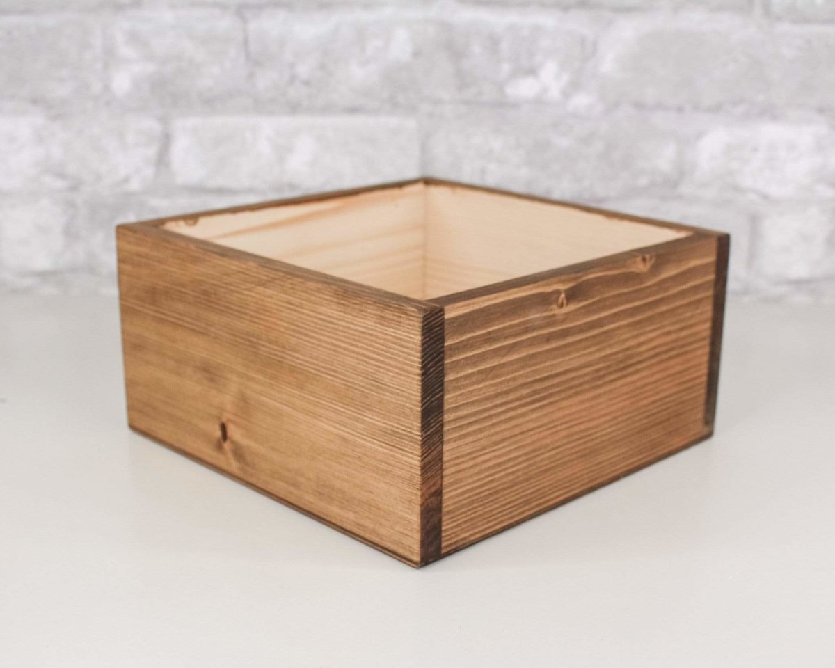 Square Centerpiece Box – Sola Wood Flowers