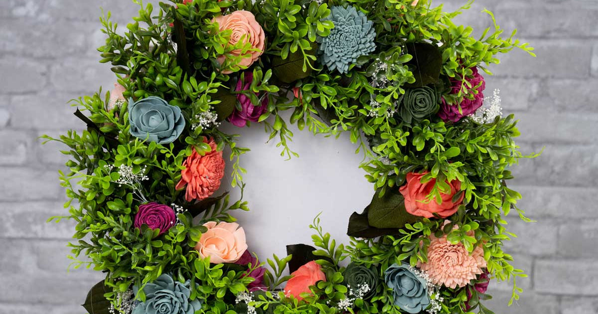 Vacay Vibes Wreath (Large) – Sola Wood Flowers