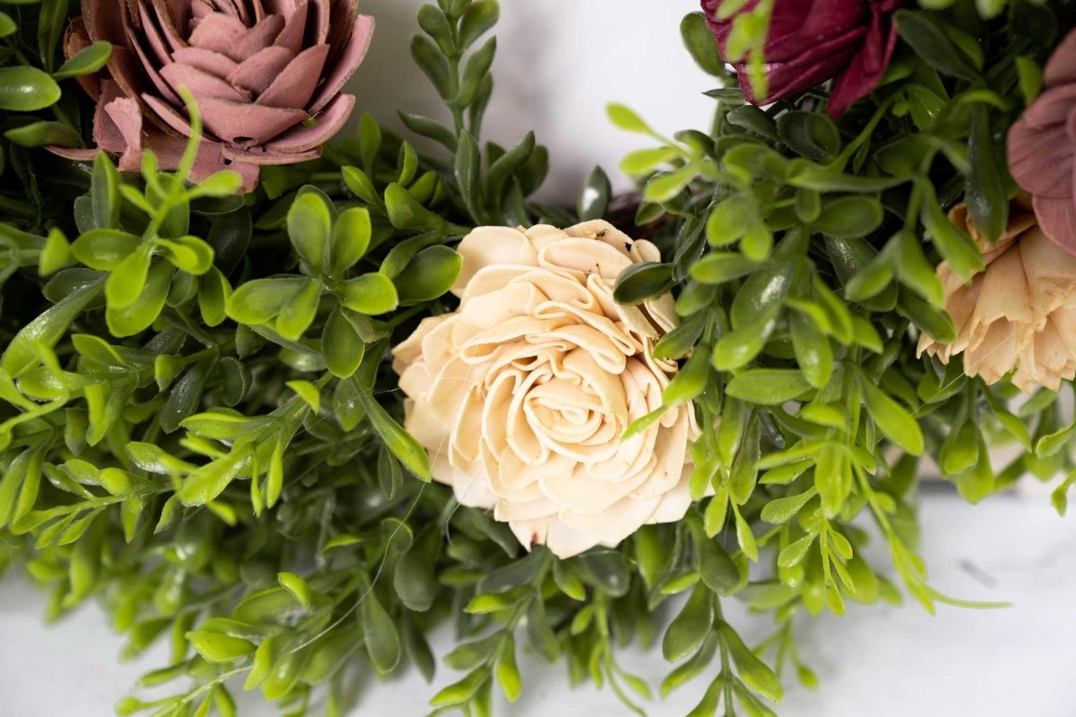 Vintage Vineyard Wreath (Large) – Sola-Flowers