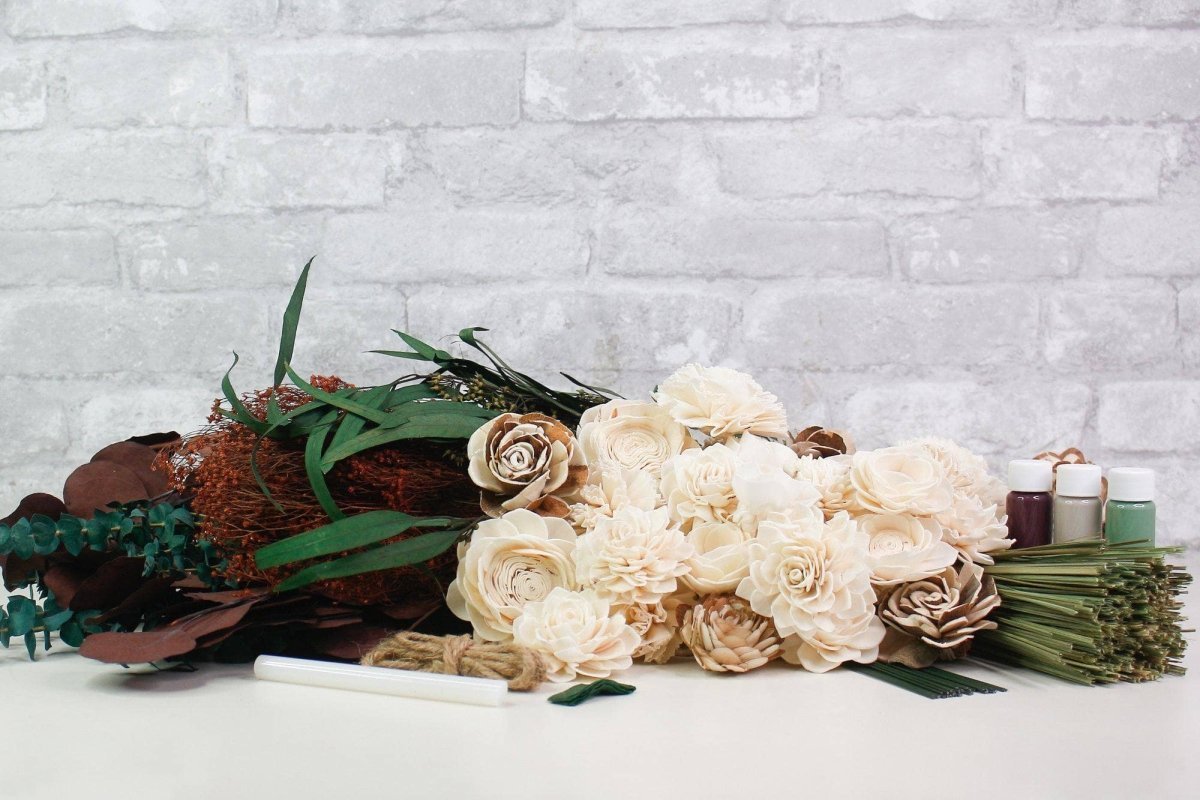 Wanderlust Bridal Bouquet – Sola Wood Flowers