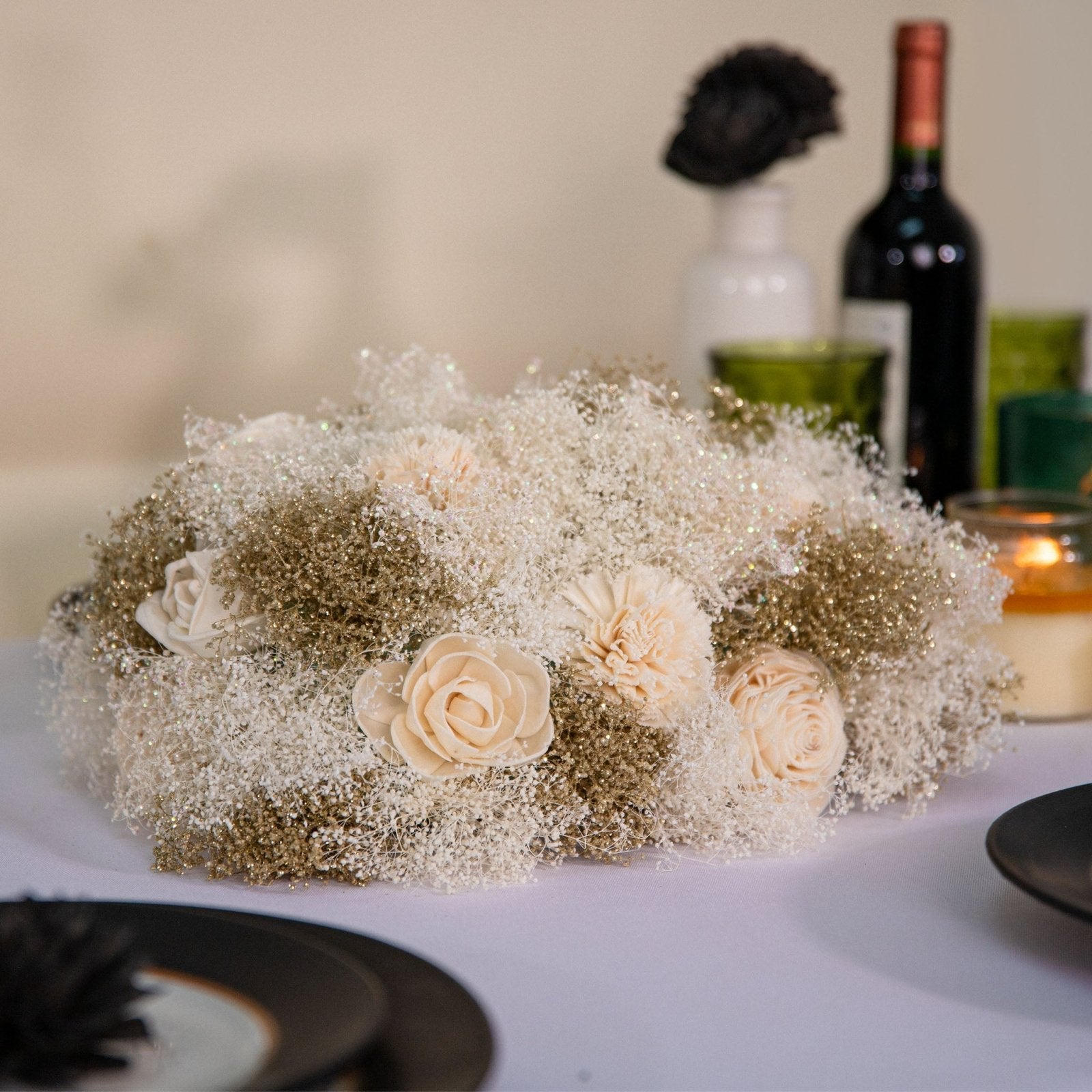 Wild Style Pure Elegance Centerpiece – Sola-Flowers