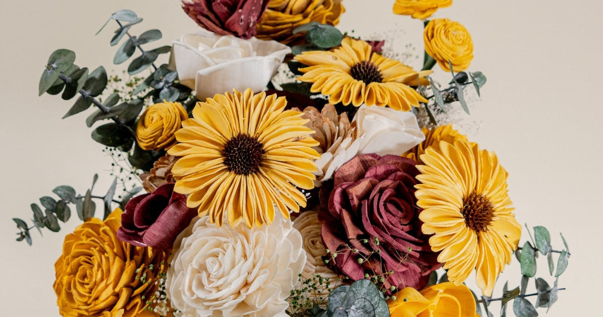 Wild Style Sunflower Daze Bridal Bouquet – Sola-Flowers