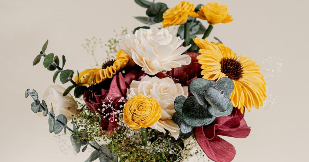 Wild Style Sunflower Daze Bridesmaid Bouquet – Sola-Flowers