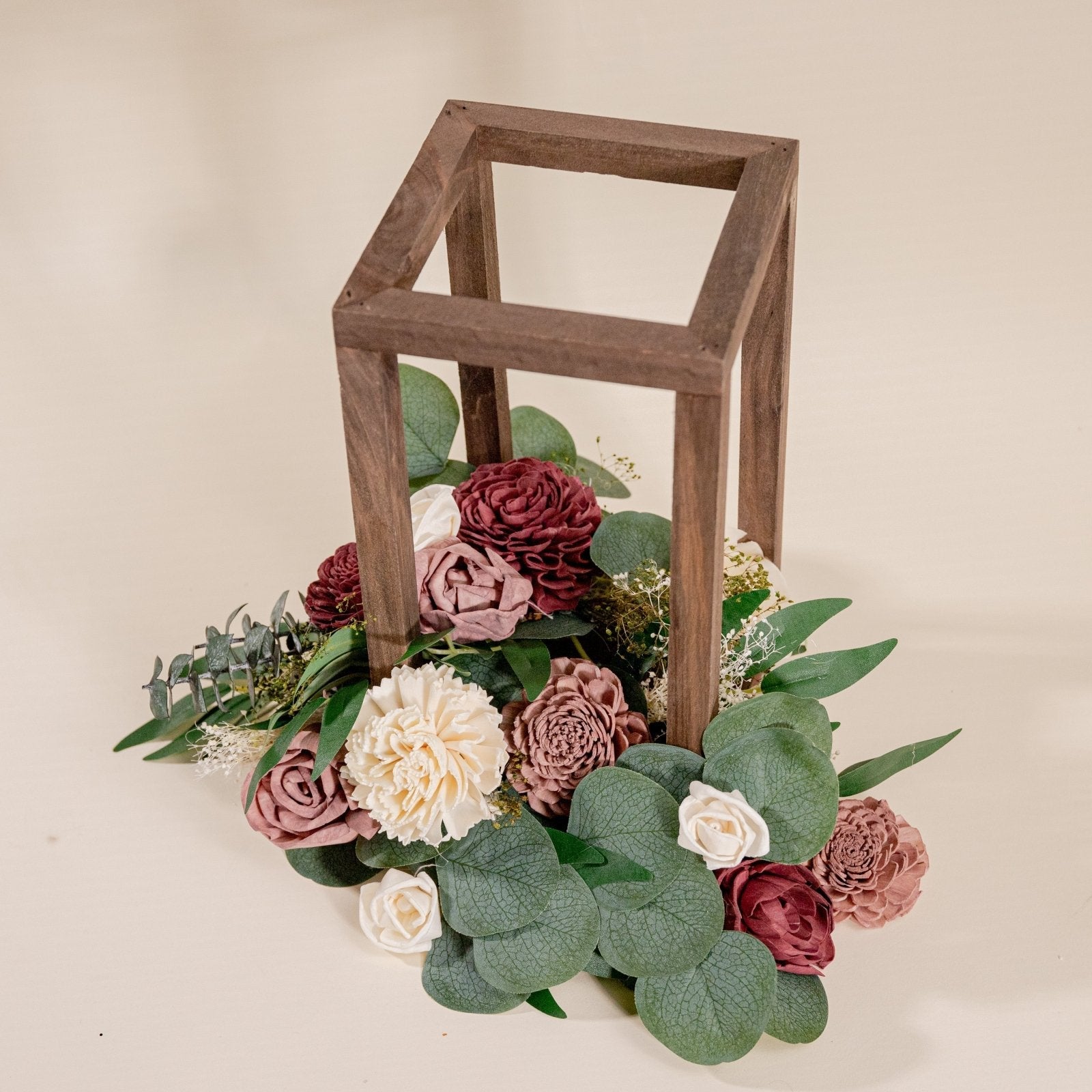 Wooden Flower Lantern – Sola-Flowers