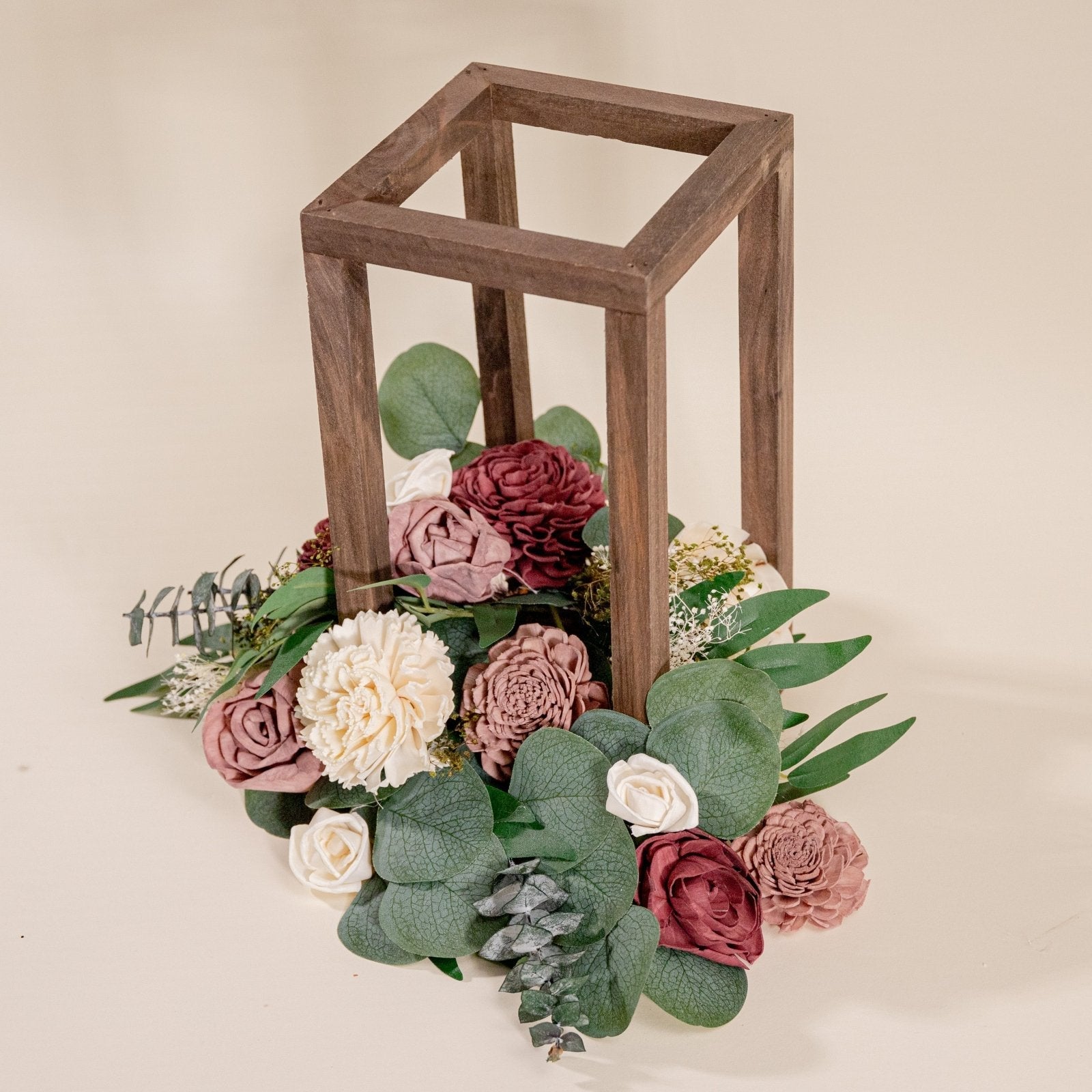 Wooden Flower Lantern – Sola-Flowers